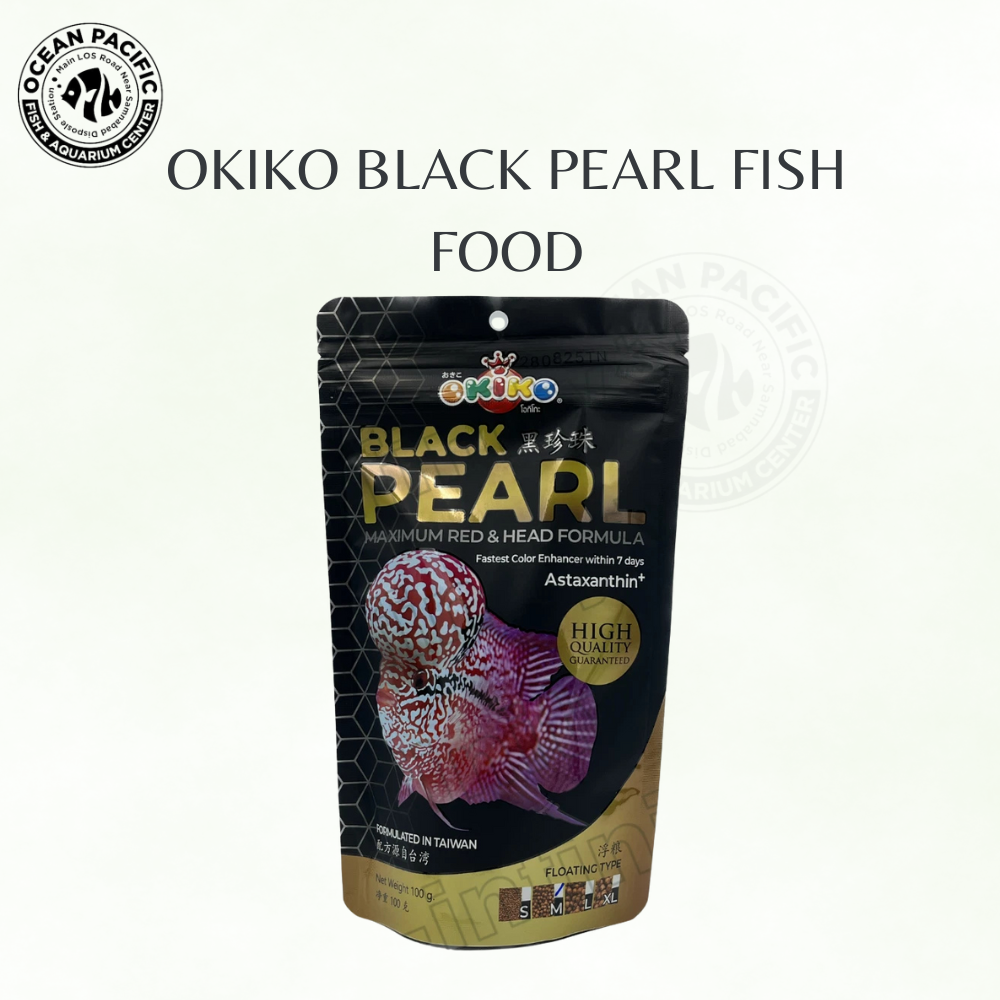 Okiko Black Pearl – Premium Tropical Fish Food - Ocean Pacific